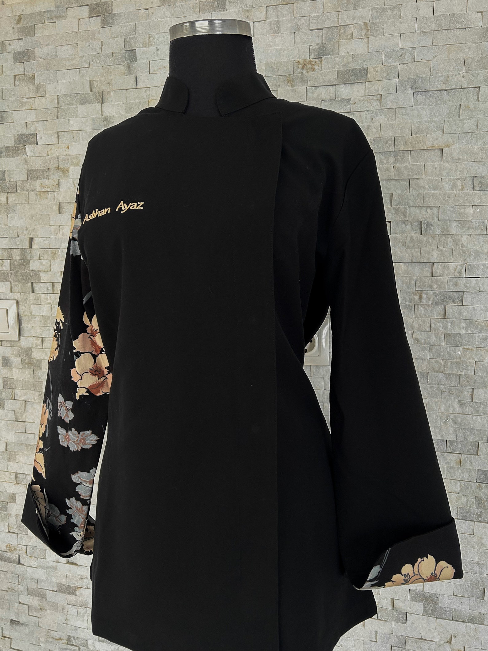 Patterned Long Sleeved Personalized Chef Coat Chef Jacket for - Etsy