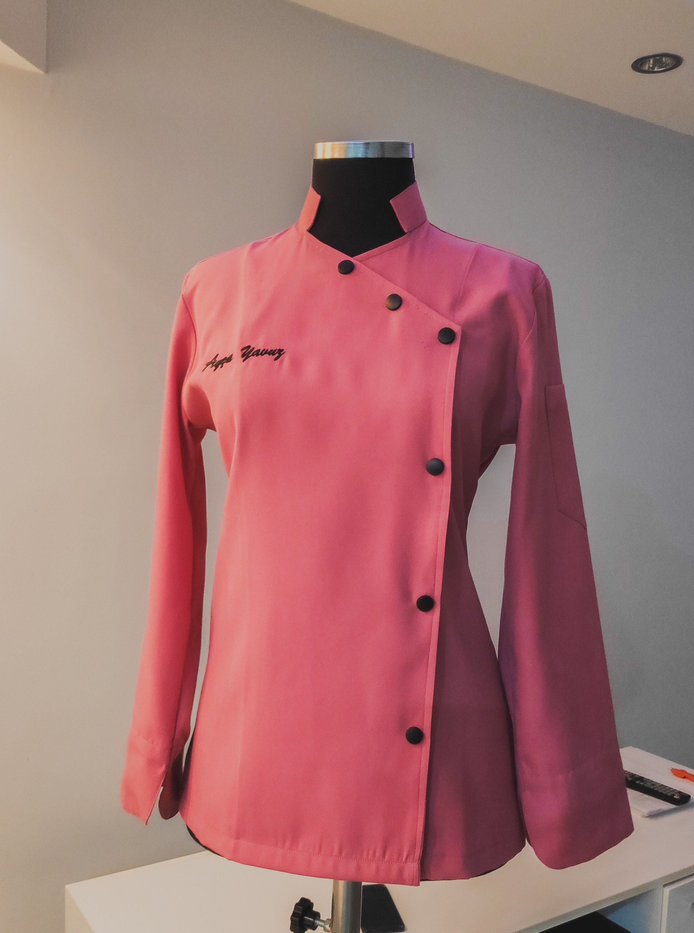 Woman Chef Coat Personalized Chef Gift for Women Chef Jacket for Women ...