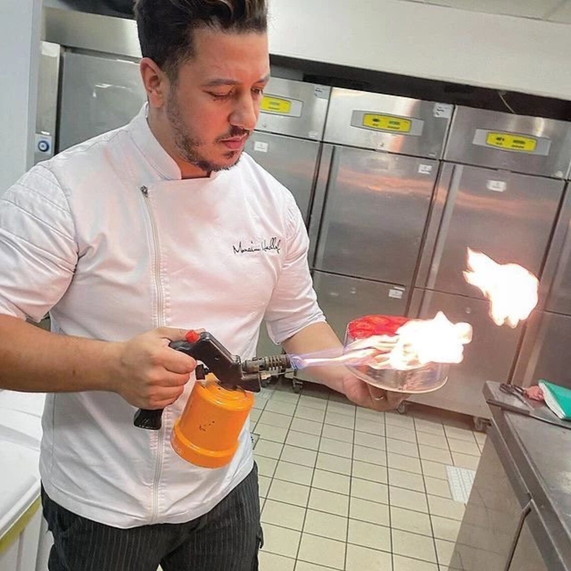 Zipper Chef Coat for Men and Women Chef Jacket Chef Gift Free ...