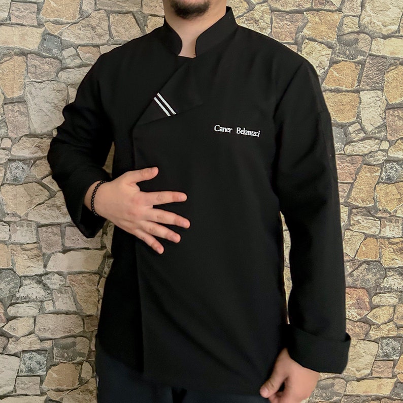 Chef Coat for Men and Women Personalized Chef Gift Chef Jacket Free ...