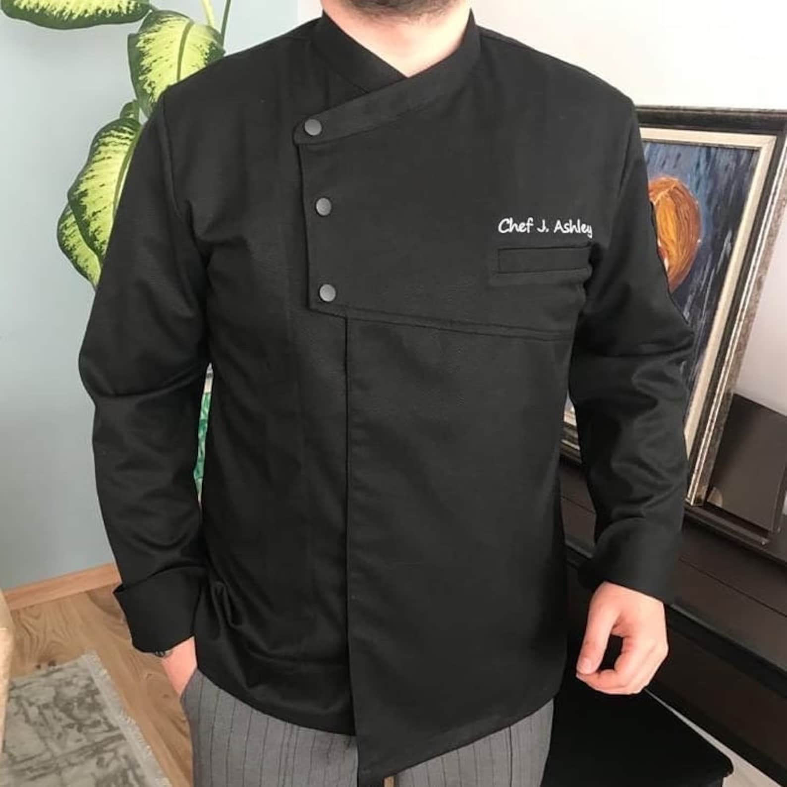 Personalized Chef Coat for Men and Women Chef Jacket Chef Gift ...