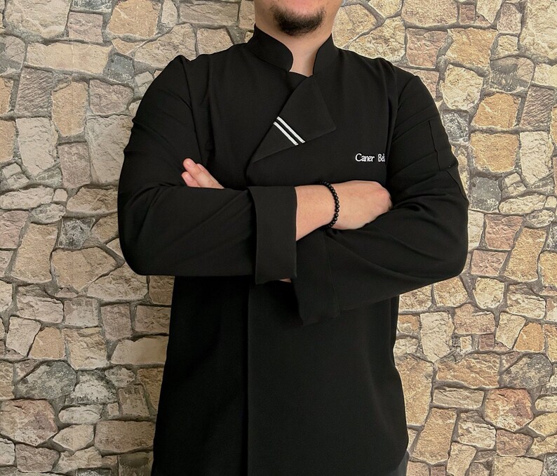 Chef Coat for Men and Women Personalized Chef Gift Chef Jacket Free ...