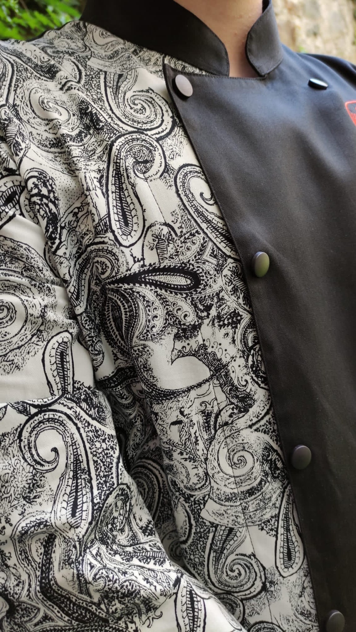 Patterned Personalized Chef Coat Chef Jacket for Man and Women - Etsy