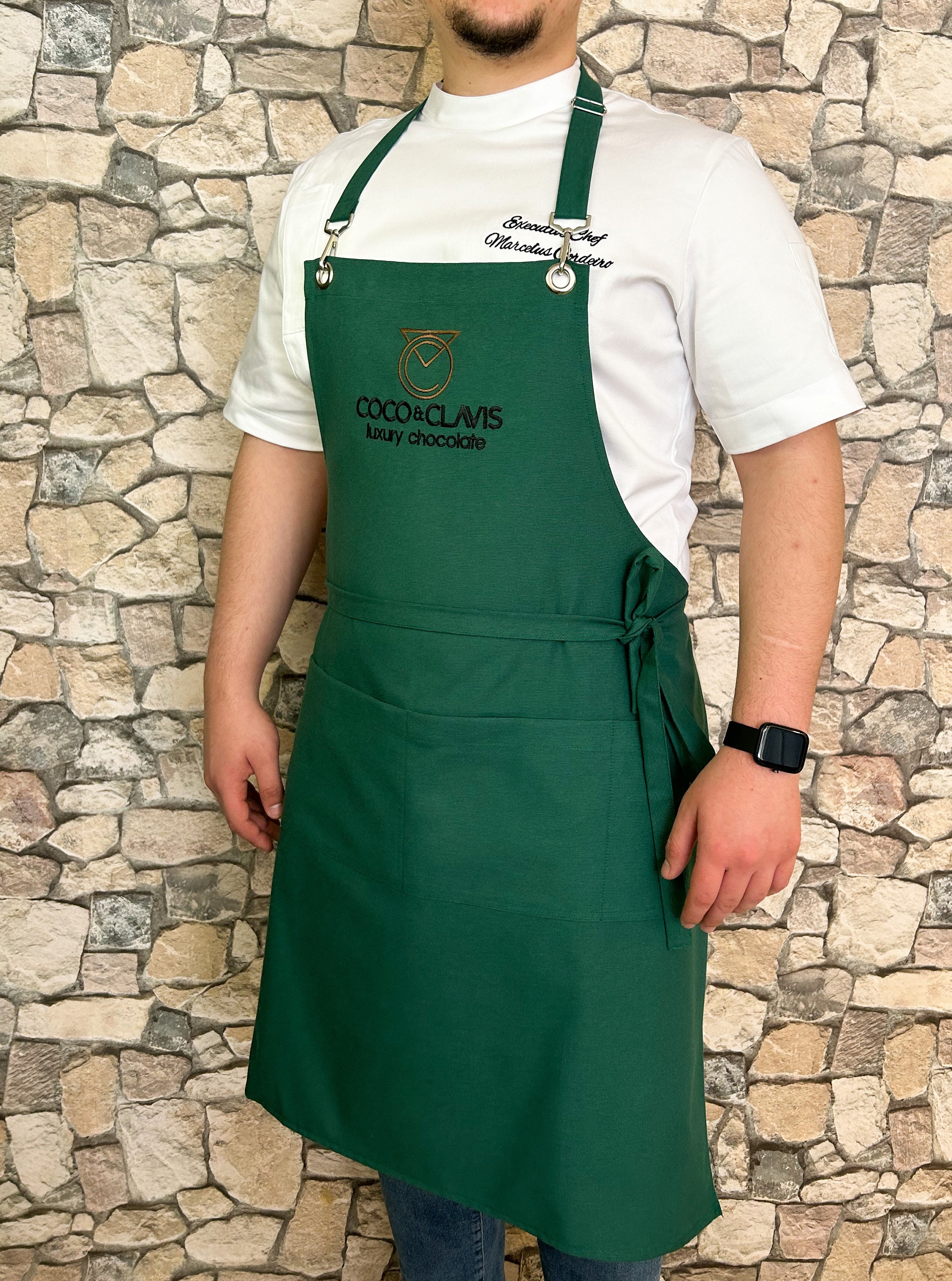 Personalized Chef Apron Server Apron Bartender Apron for Men and Women ...