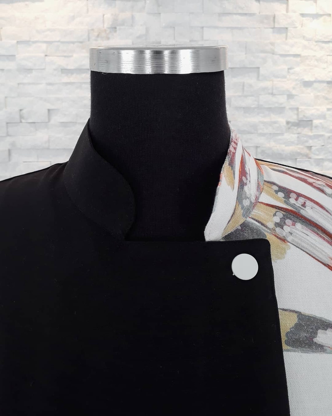 Patterned Costom Chef Coat Chef Jacket for Women Bartender Uniform Free ...