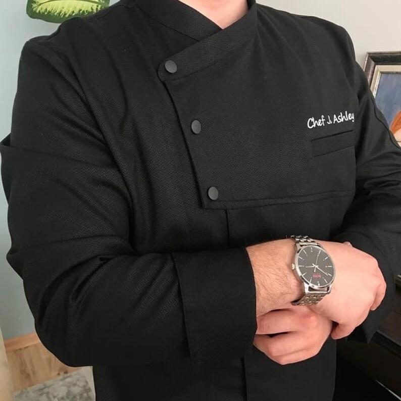 Personalized Chef Coat for Men and Women Chef Jacket Chef Gift ...