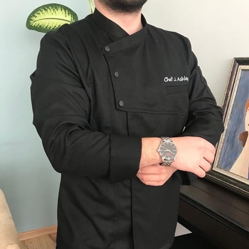 Personalized Chef Coat for Men and Women Chef Jacket Chef Gift ...