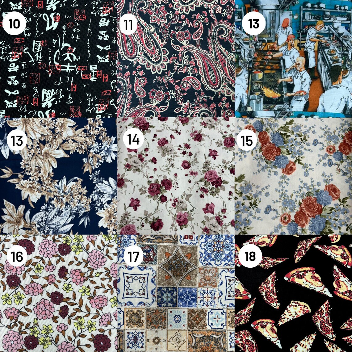 Patterned Personalized Chef Coat Chef Jacket for Man and Women ...