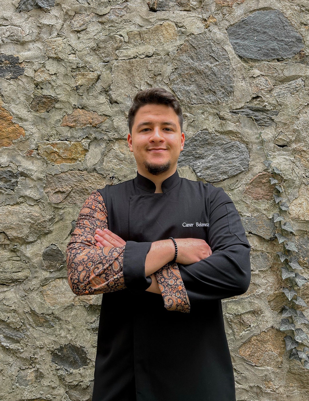 Patterned Long Sleeved Personalized Chef Coat Chef Jacket for Man and ...