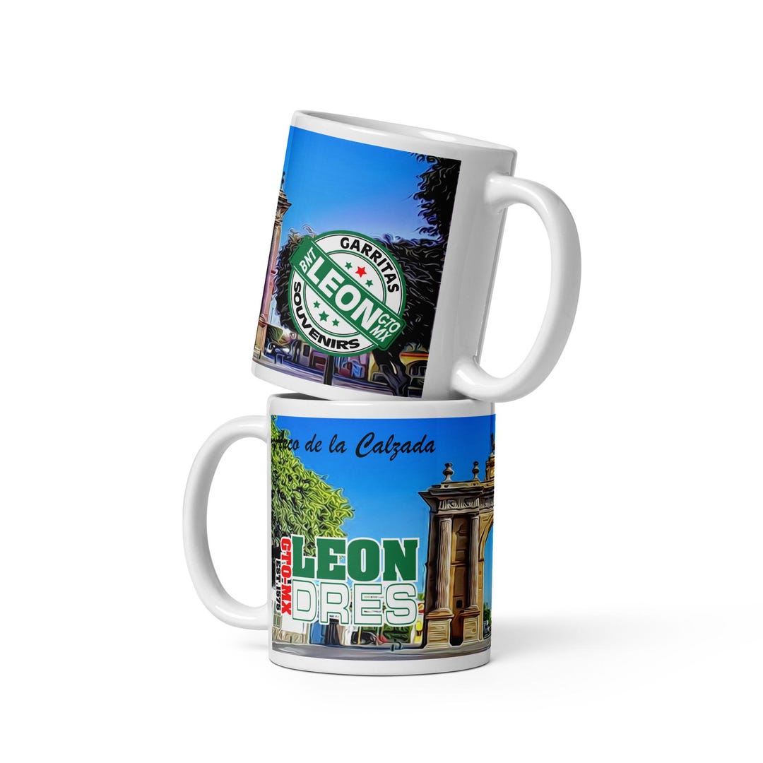 Bright White Mug "beautiful León Gto MX 04" - Etsy