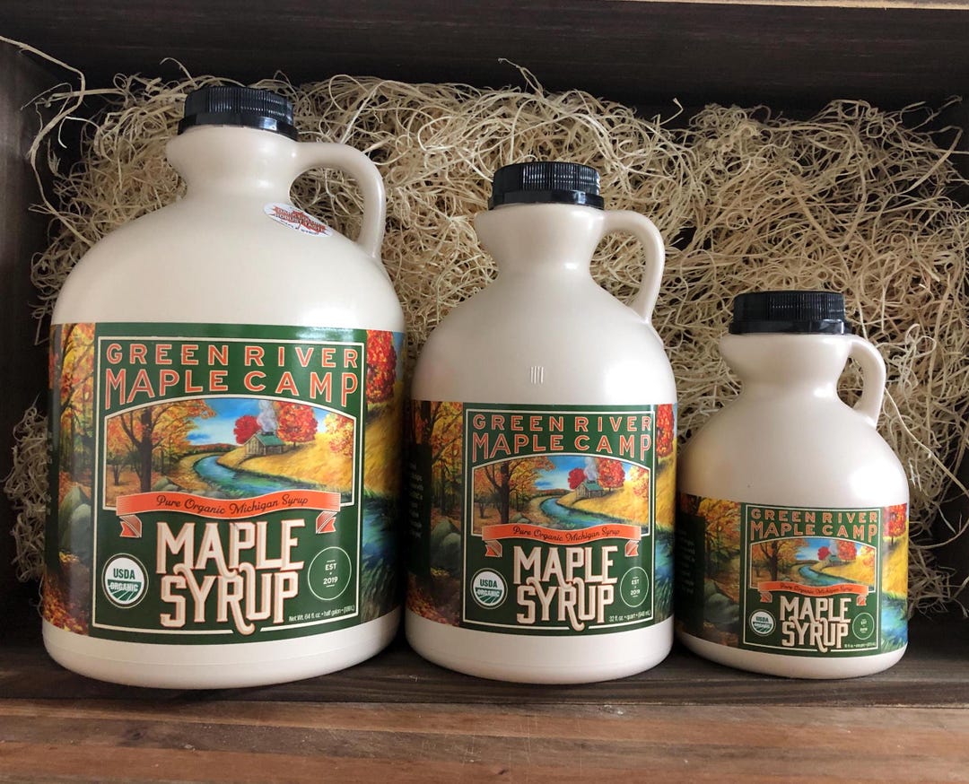 Award Winning Organic Michigan Pure Maple Syrup (free Shipping) - Etsy