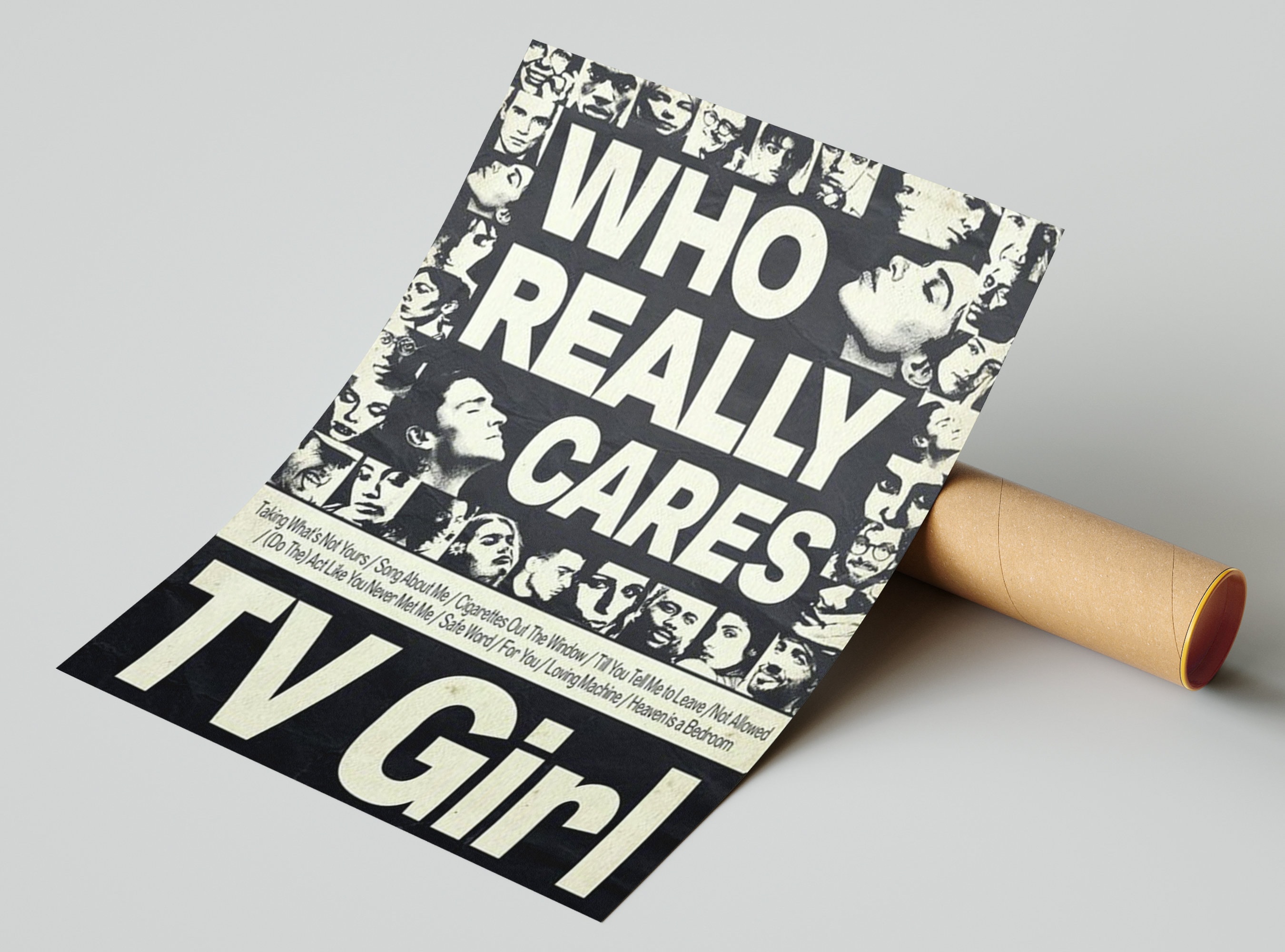 TV Girl Poster, Band poster, Concert Poster, Music Poster, Wall ...