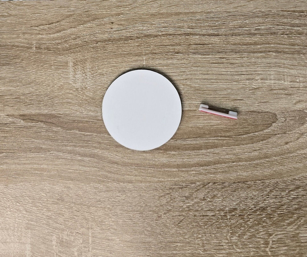 Sublimation Blank MDF 3" Button With Adhesive Stick Pin.. - Etsy