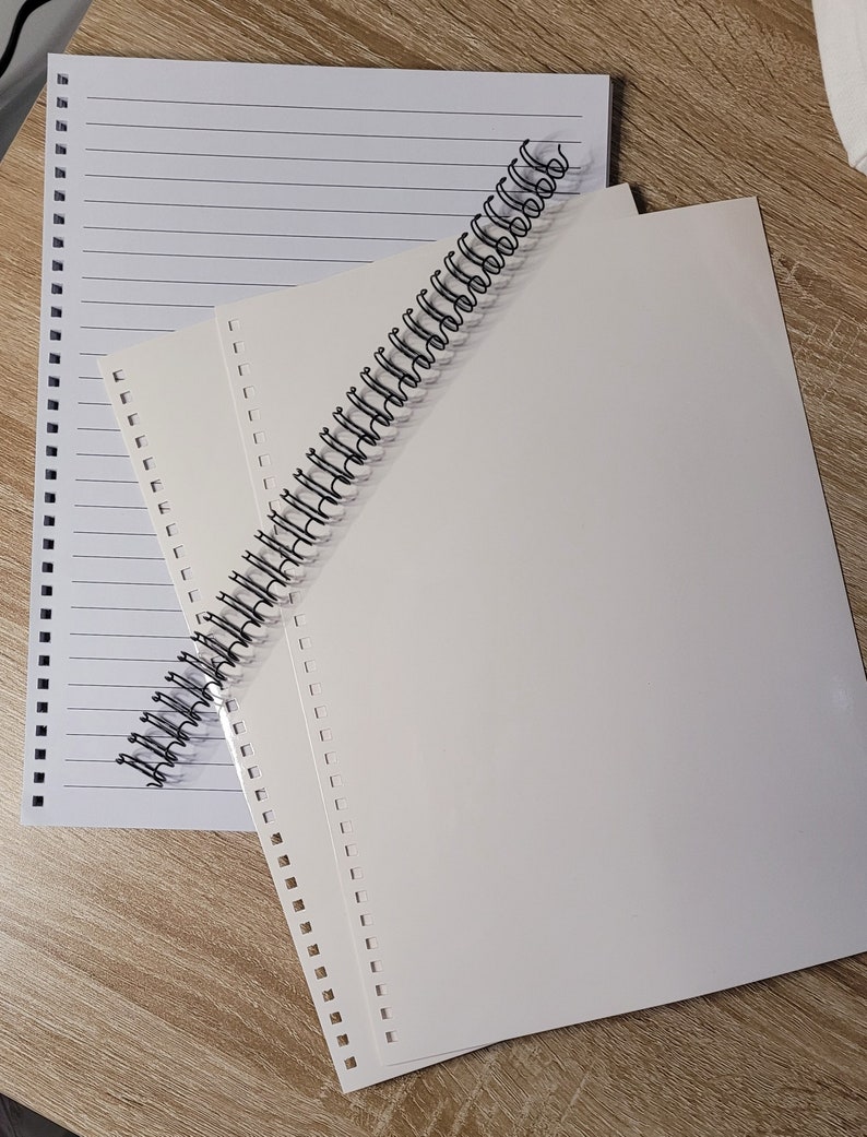 Sublimation Blank Spiral Notebook/journal/diary - Etsy