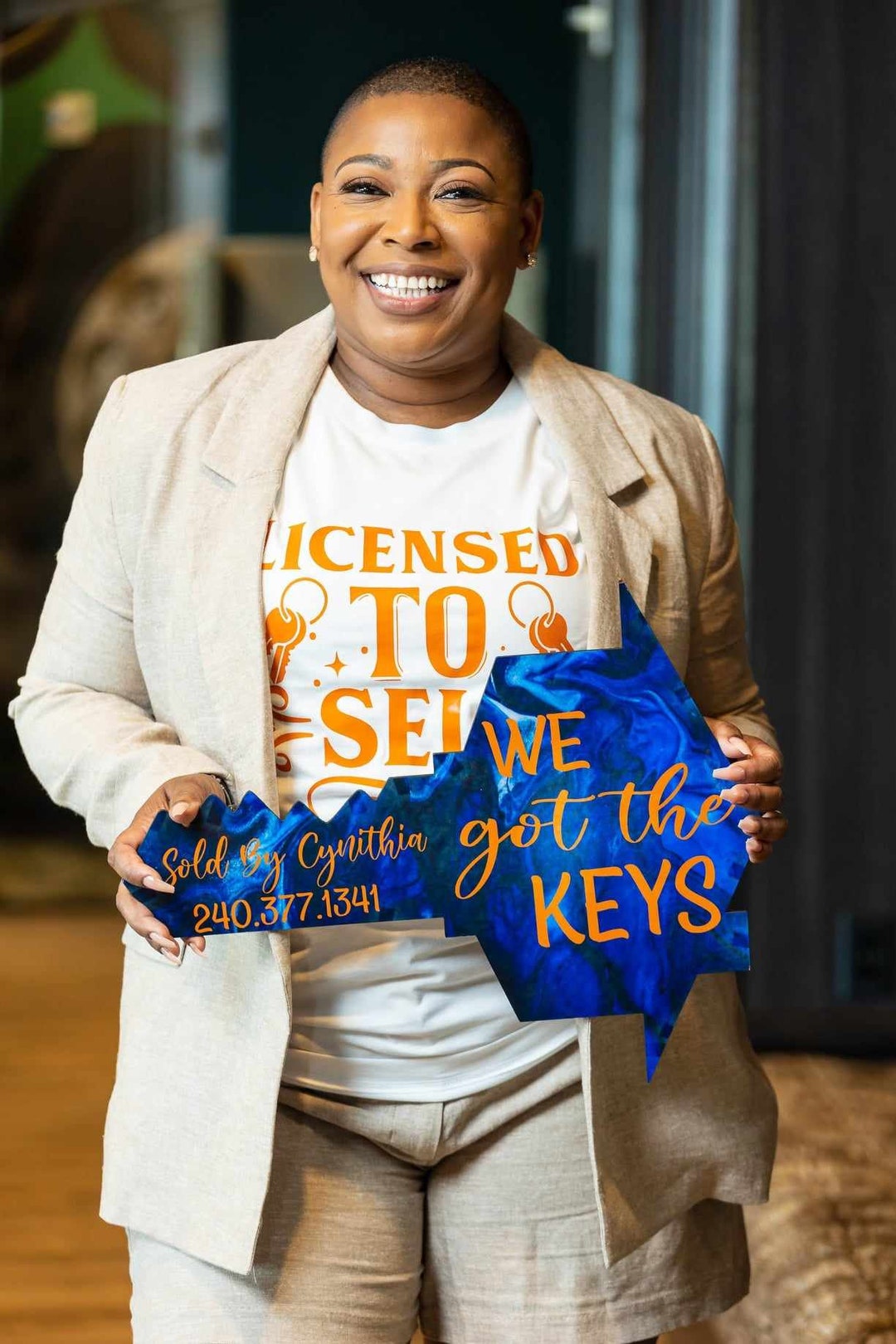 Sublimation Blank Realtor Key - Etsy