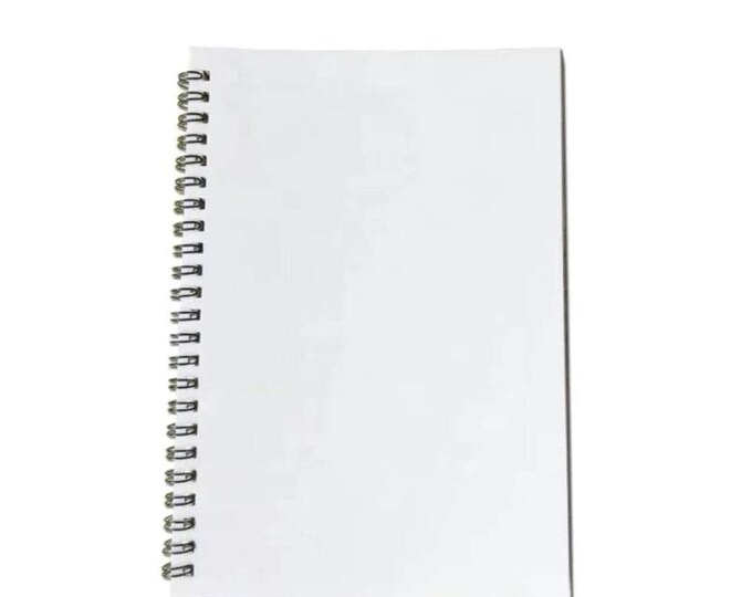 Sublimation Blank Spiral Notebook/journal/diary - Etsy