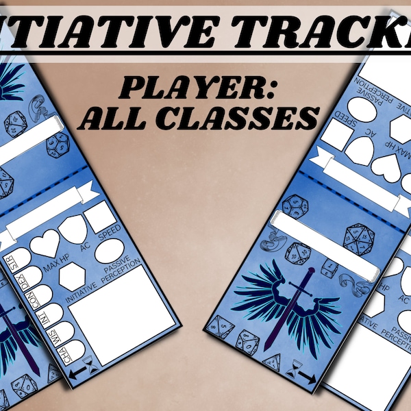 Initiative Tracker - Etsy