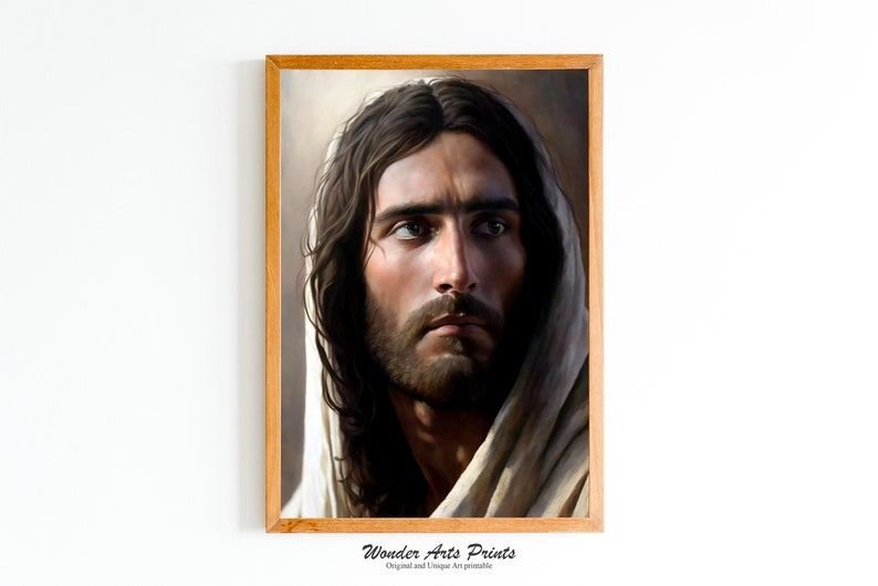Jesus Painting Jesus Portrait Jesus Art Jesus Picture - Etsy