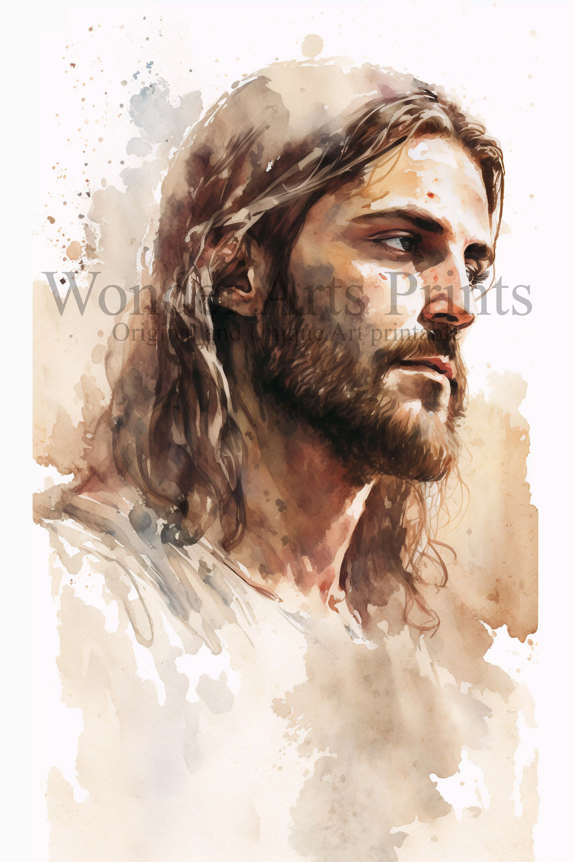 Jesus Portrait, Jesus Picture, Jesus Christ LDS Art, Christian ...