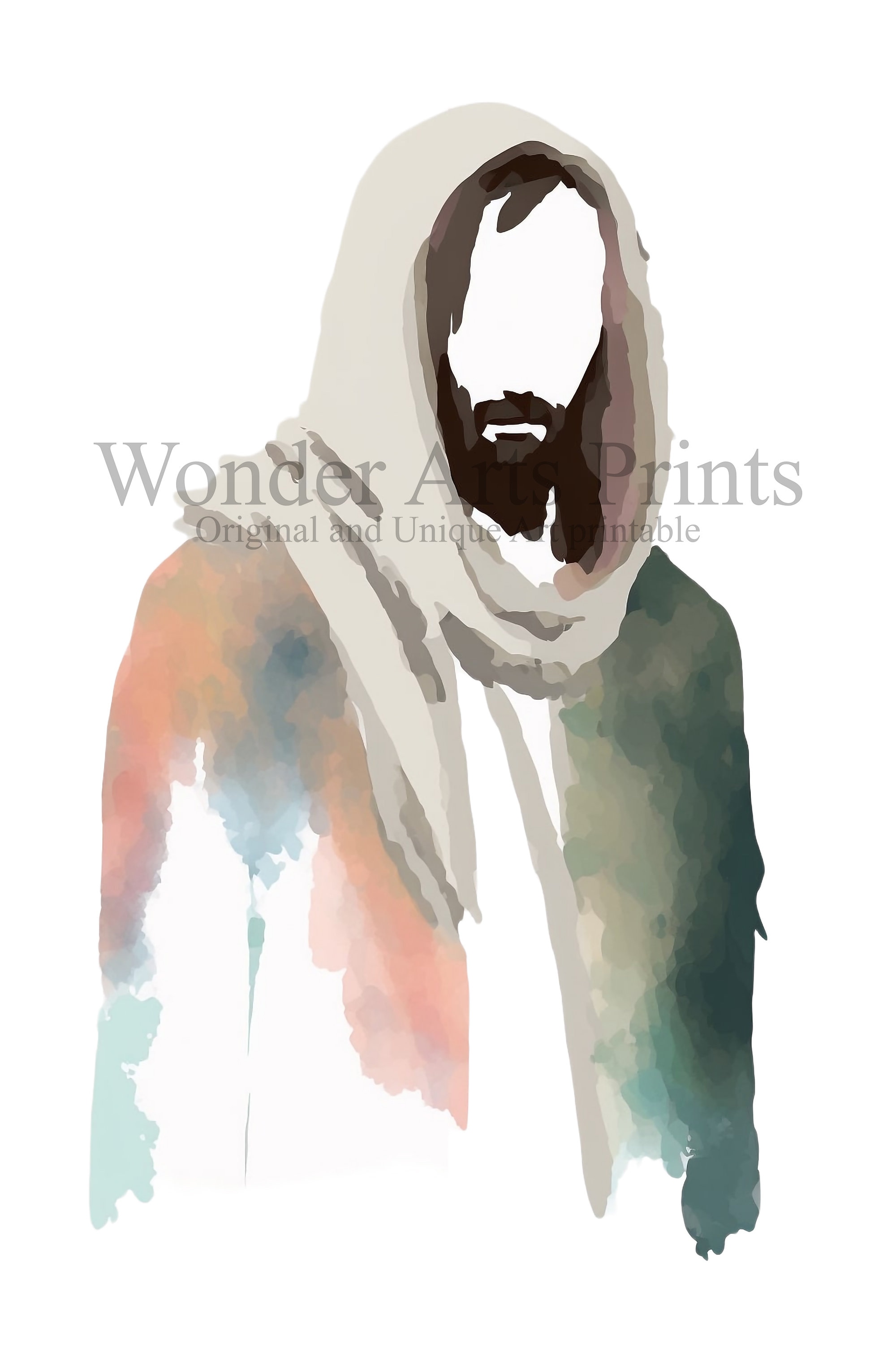 Jesus Minimal Print, Wall Art Printable, Christian LDS Wall Art, Come ...