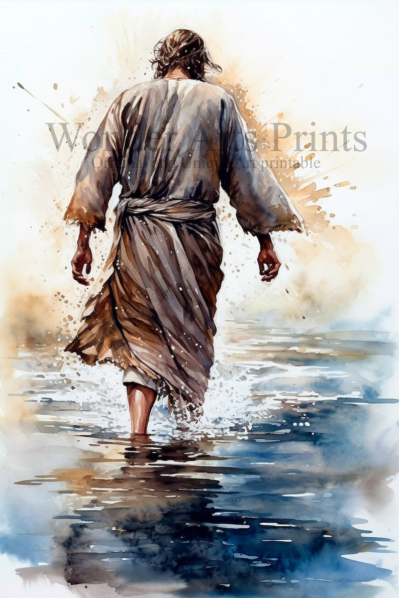 Jesus Walking, Jesus Picture, Jesus Christ LDS Art, Christian ...