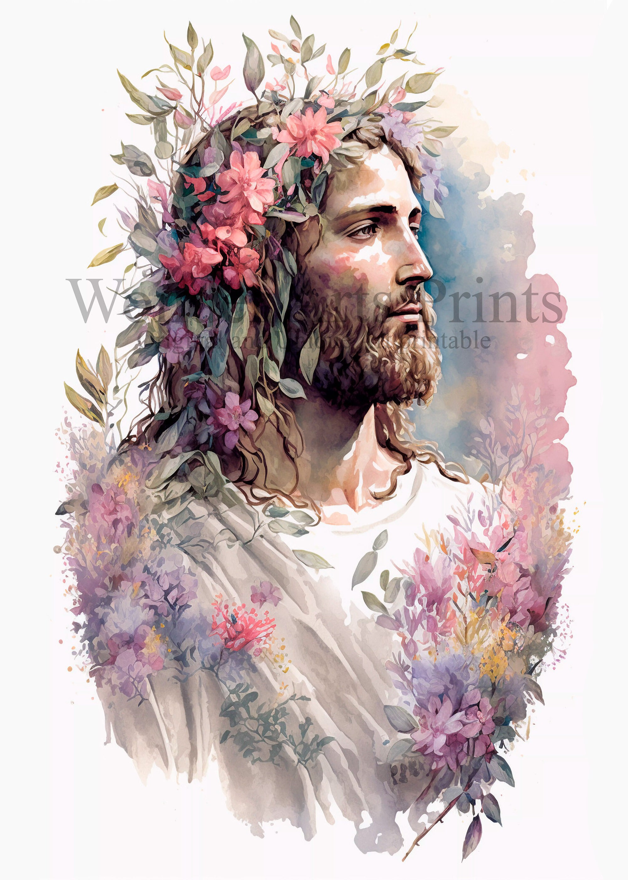 Jesus Portrait, Jesus Picture, Jesus Christ LDS Art, Christian ...