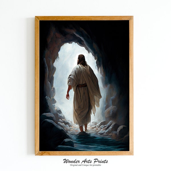 Jesus Resurrection Printable Art - Etsy