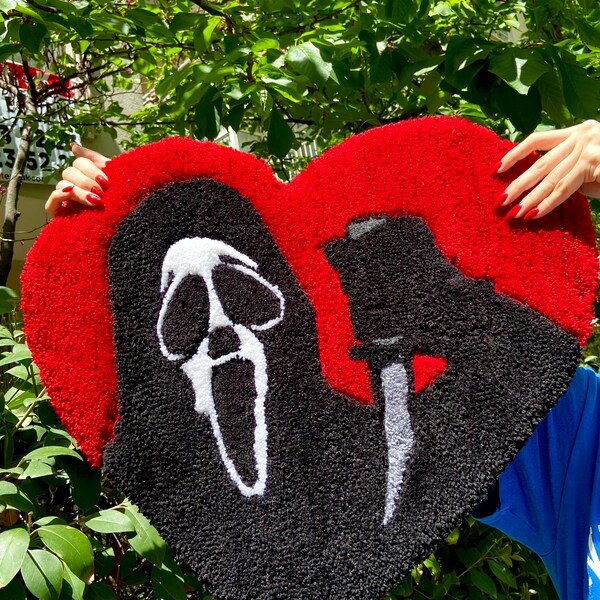 Acrylic Scream Rug - Etsy