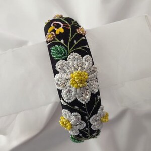 Handmade Embroidered Tiara,design Hair Accessory,daily Embroidered ...