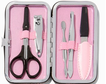 Handmade Manicure Set Pedicure Professional Grooming Set Tool Kit With ...