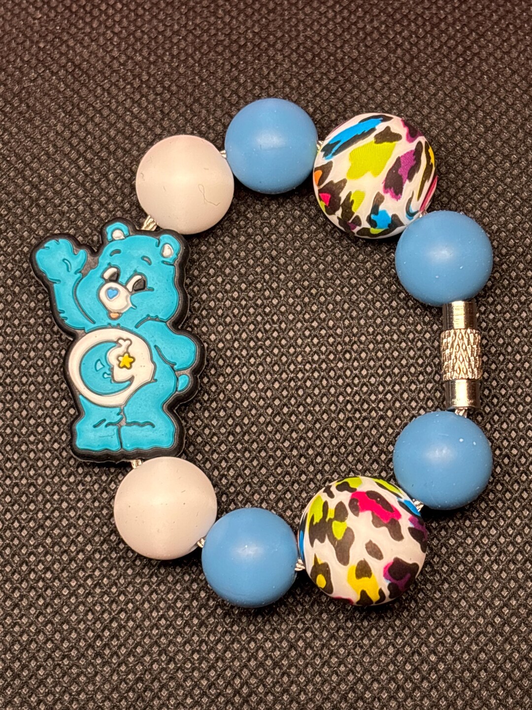 Care Bear Handle Charm (bedtime Bear) - Etsy