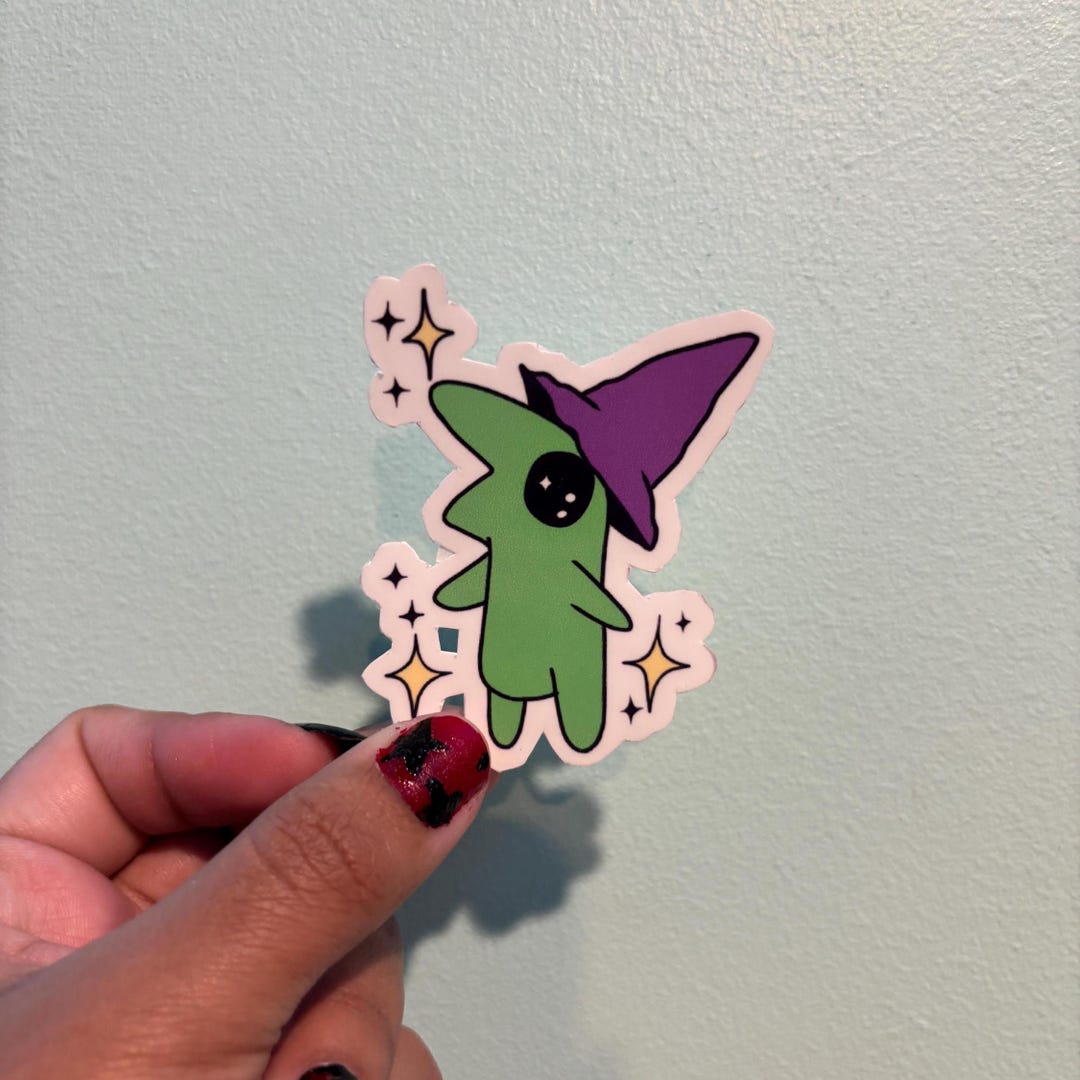 Smiling Friends Glep Matte Vinyl Sticker - Etsy