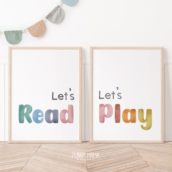 Lets Read Lets Play - Etsy