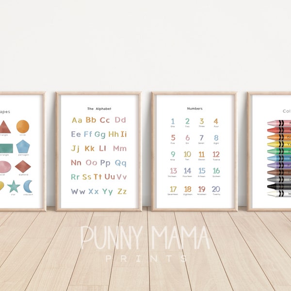 Pastel Colors Decor - Etsy