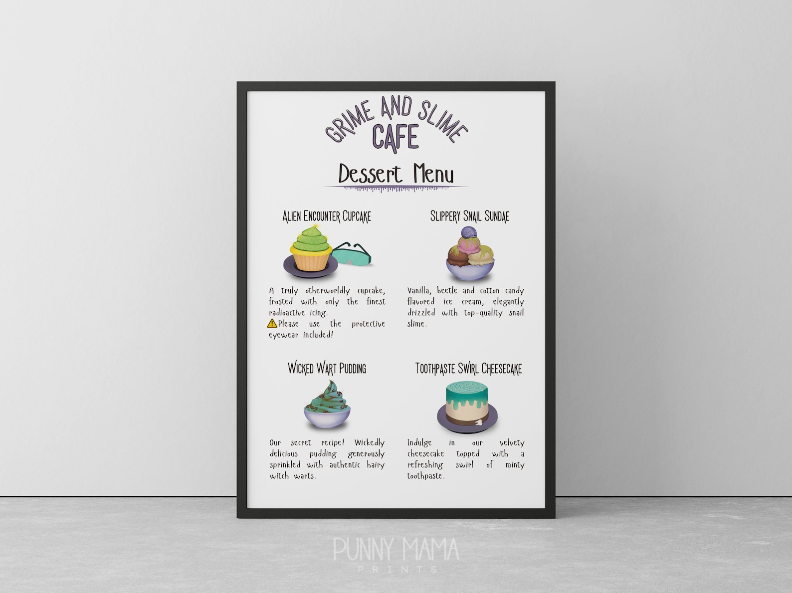 Printable Silly Play Menus, Gross Fun Unusual Menu, Restaurant Play ...