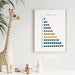 Count to 10 Printable Jewel Tones, Kids Numbers & Counting, Count Along ...