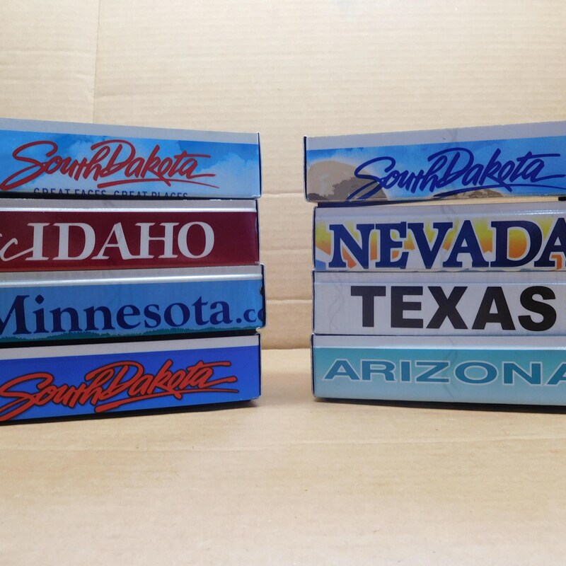 Upcycled License Plates - Etsy