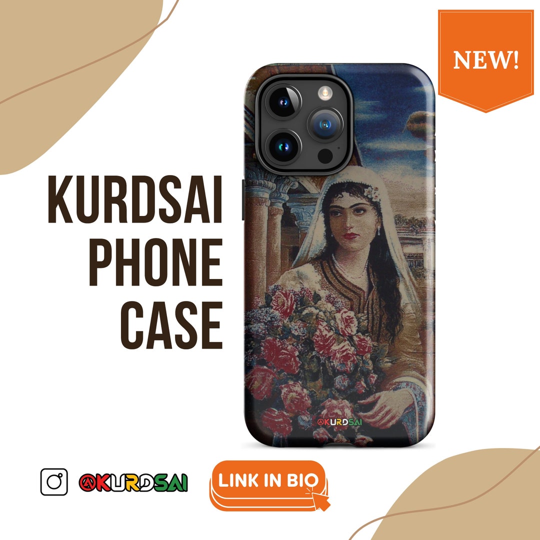 IPhone tough Case Kurd Woman Rug Art, Kurdi Culture Tradition - Etsy