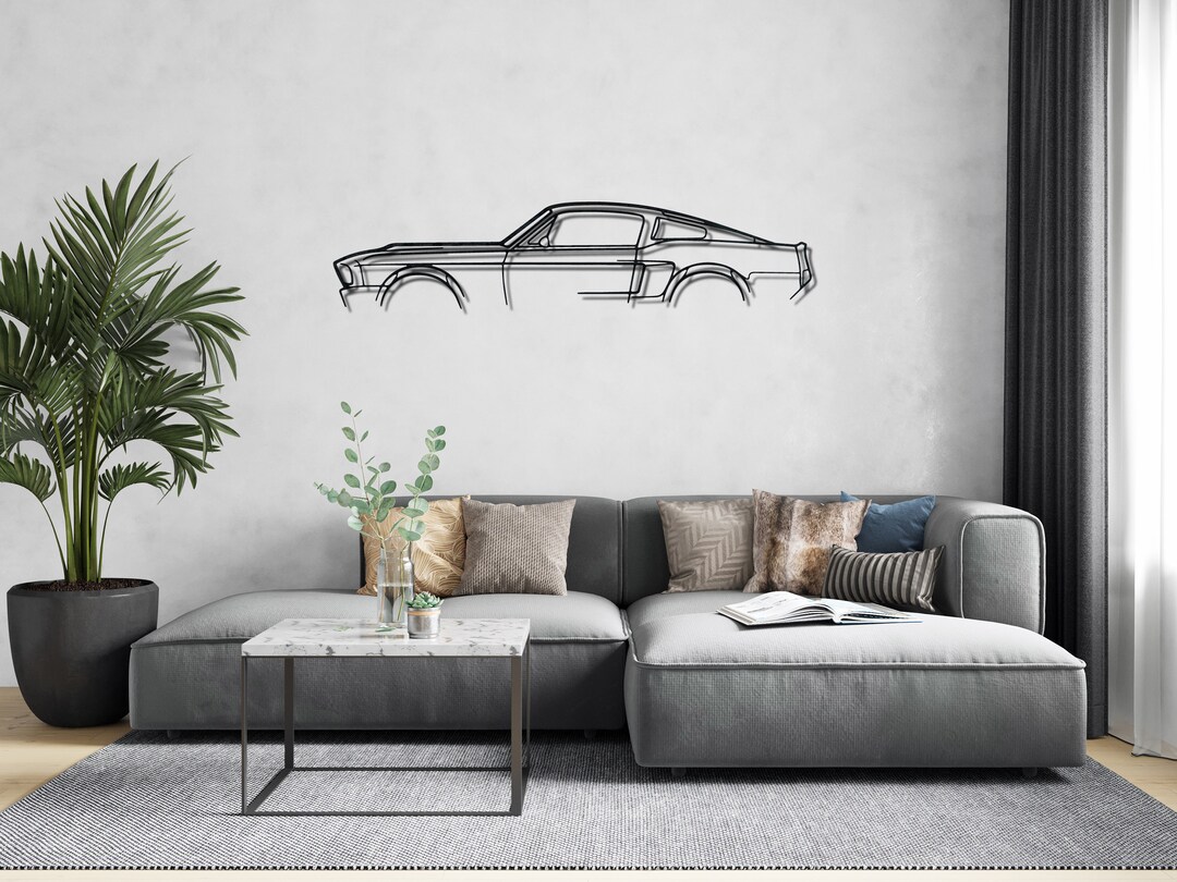 FORD MUSTANG Metal Wall Art - Etsy