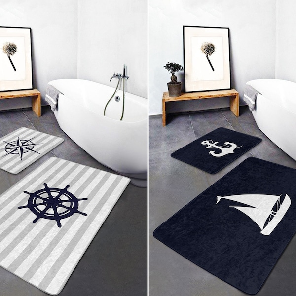 Nautical Bath Decor - Etsy