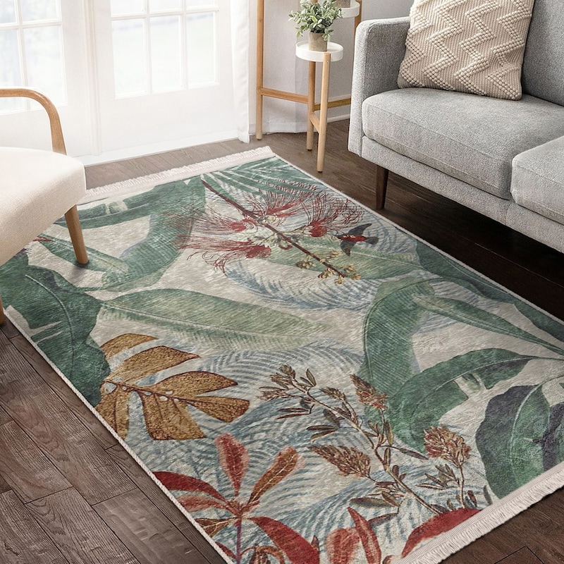 Leaf Rug - Etsy