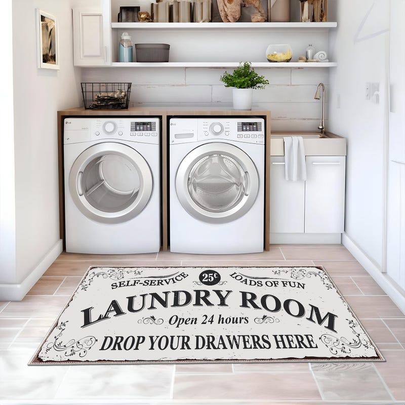 Laundry Room Mats - Etsy
