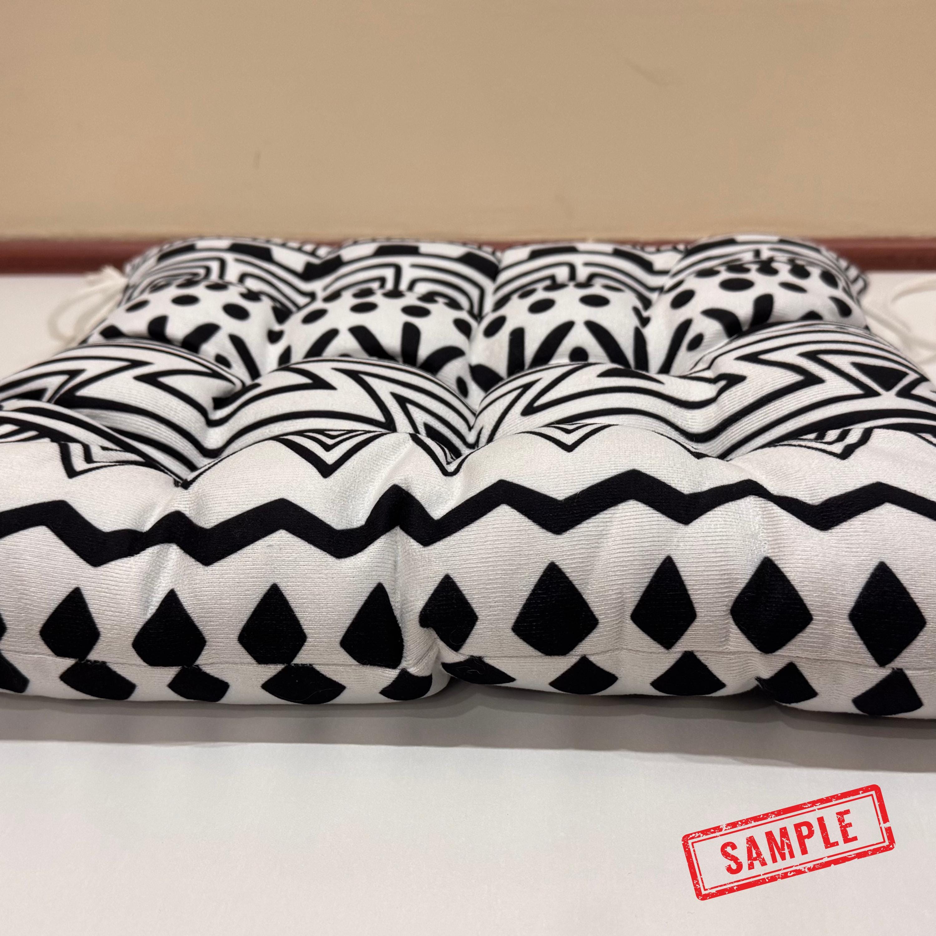 Floral Chair Cushion Pad - Rustic, Waterproof, Double-sided Design - Etsy