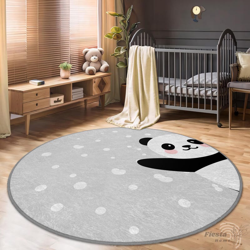 Panda Floor Carpet - Etsy