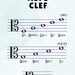 Clef Posters for Music Theory - Etsy