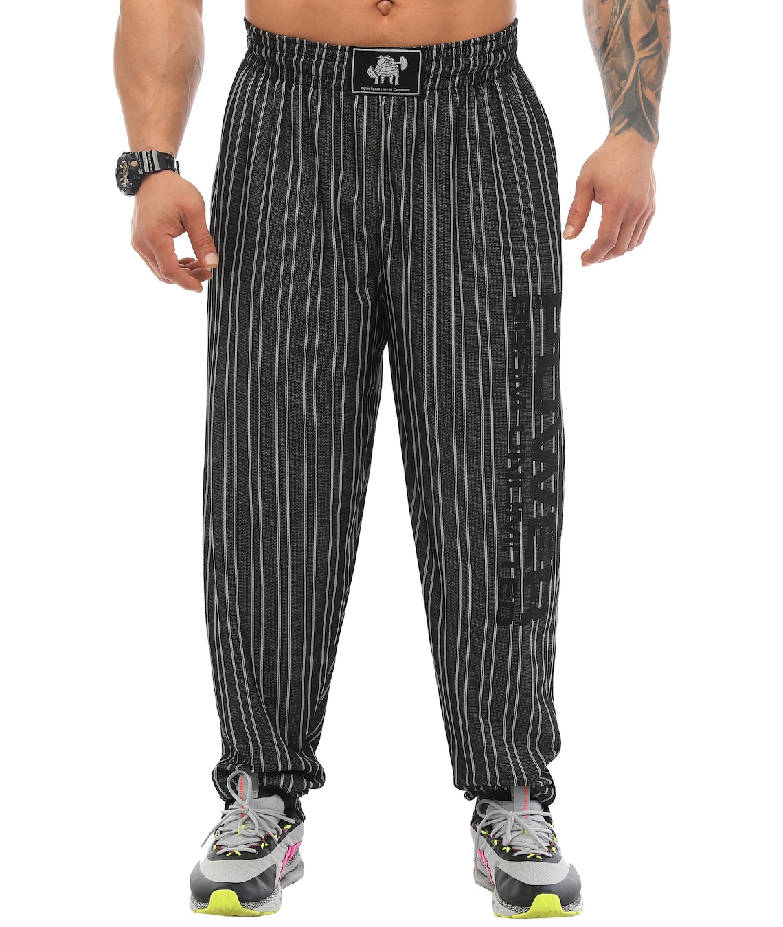 Men's Baggy Sweatpants With Pockets, Oldschool Loose Fit Gym Muscle ...