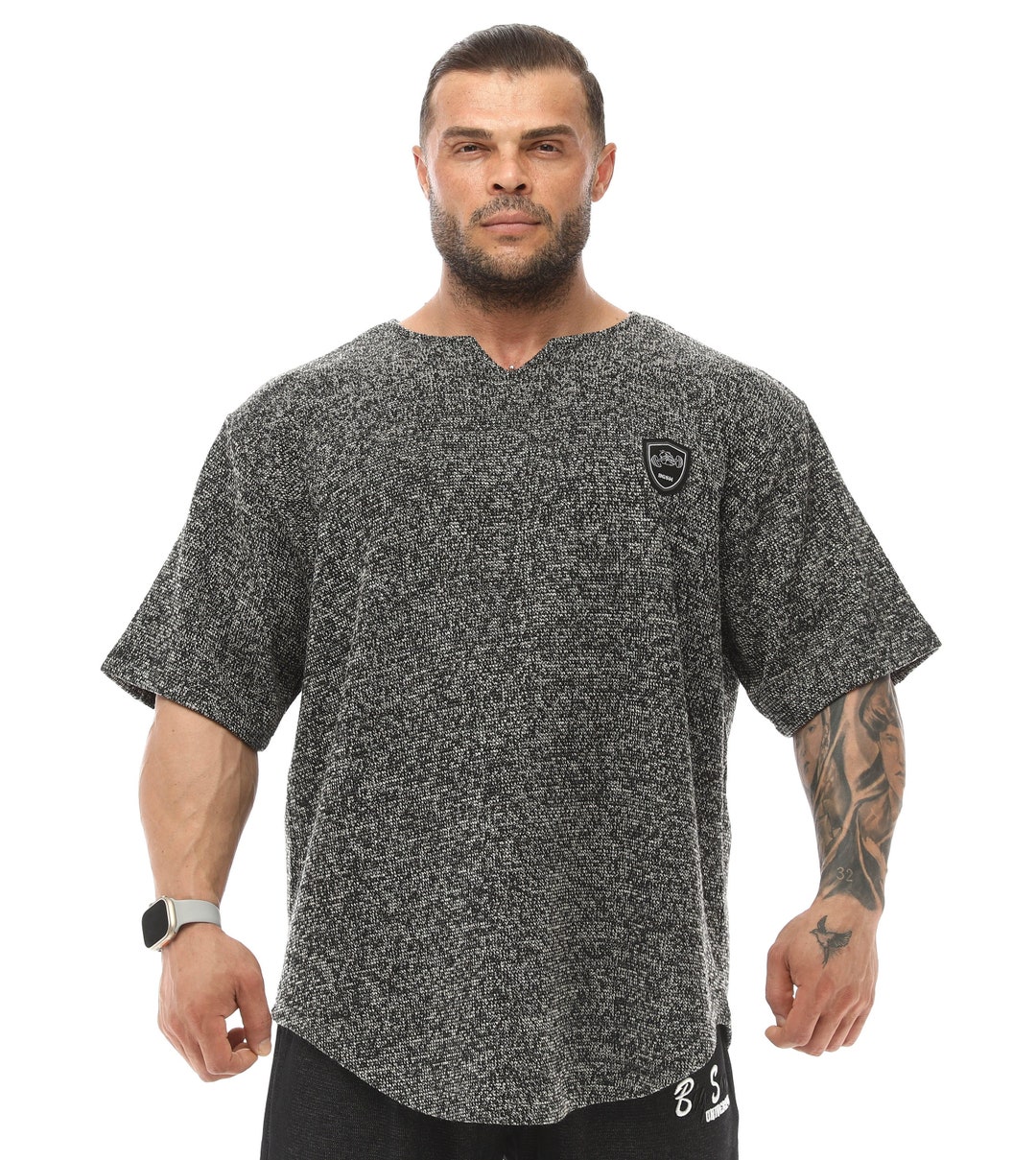 Men's Oversize Rag Top Thick Fabric T-shirt , for Bodybuilders - Etsy