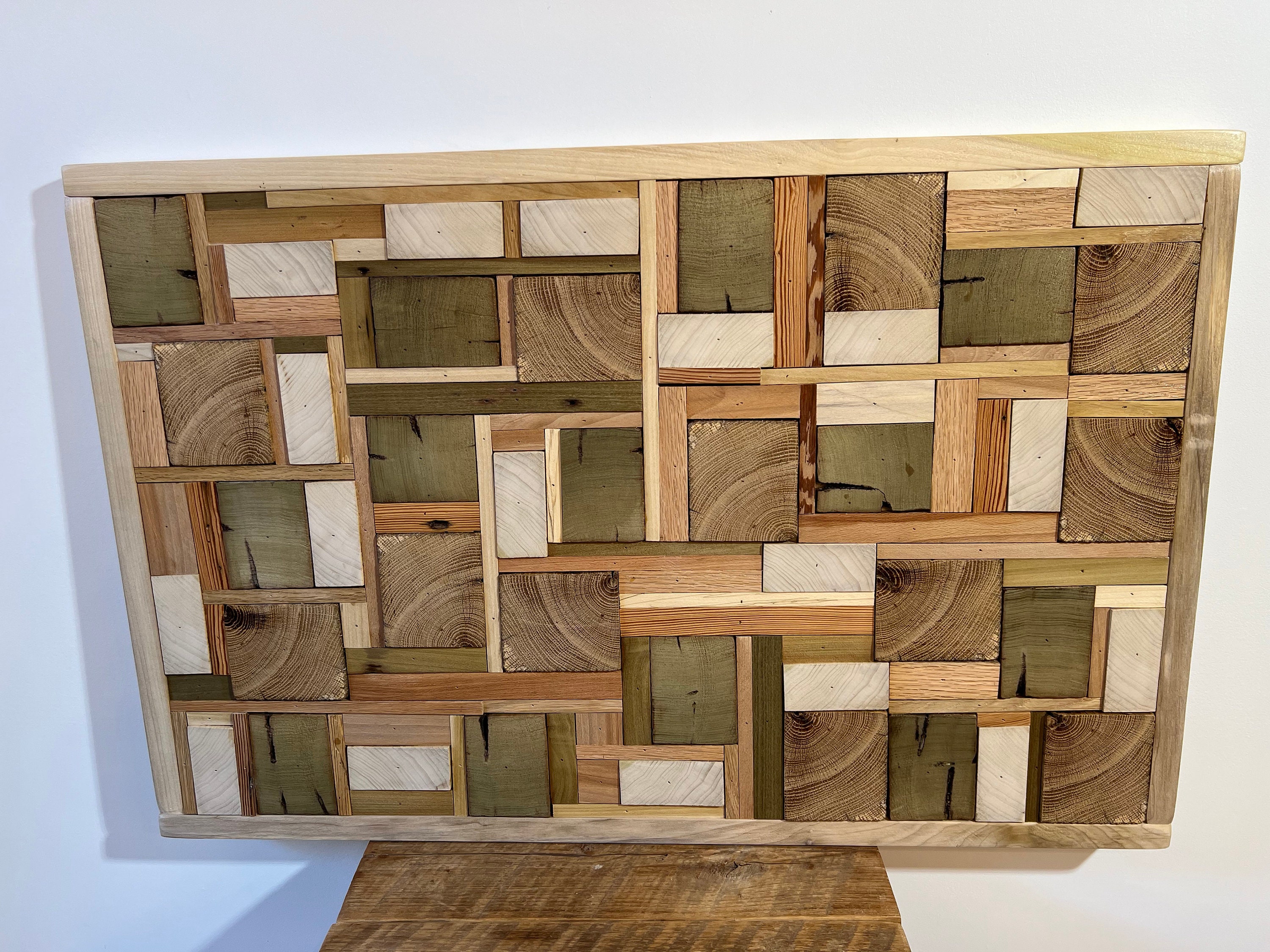 Reclaimed Wood Art Panel - Etsy