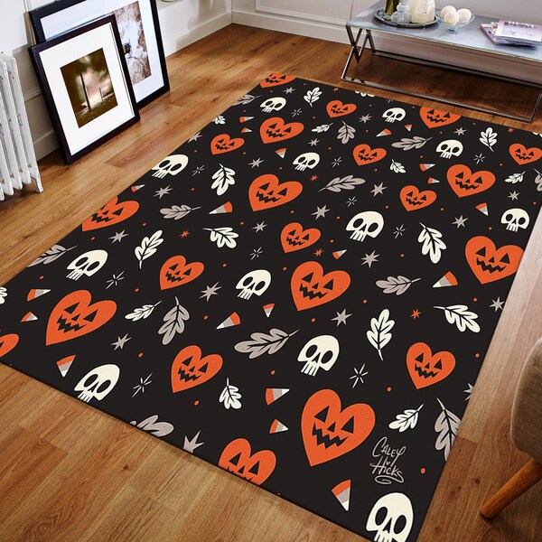 Halloween Rug - Etsy