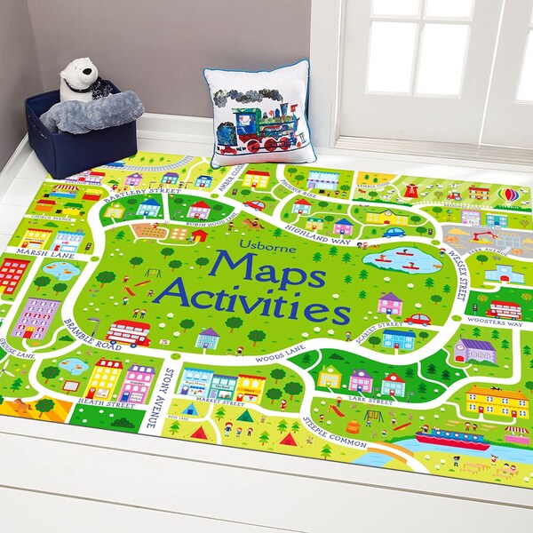 Road Map Kids Rug - Etsy